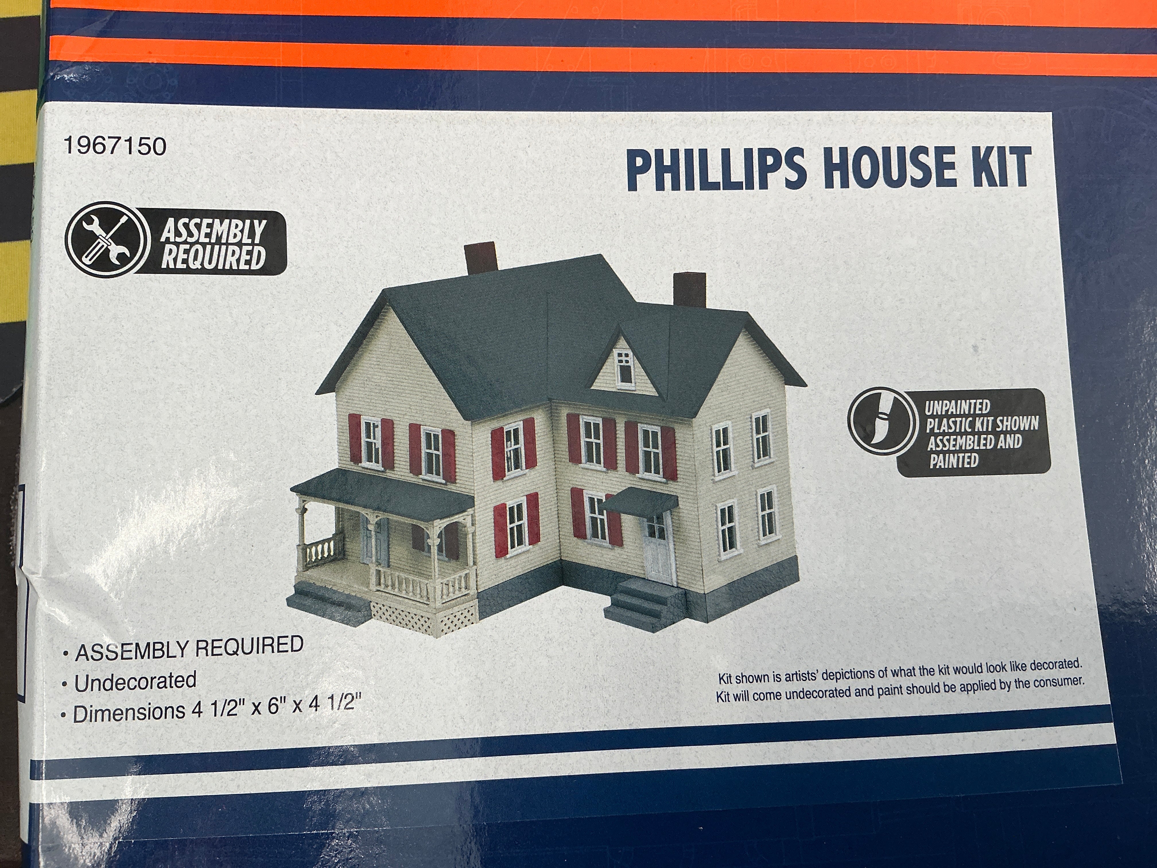 Phillips House Kit HO SCALE – Central Hobbies
