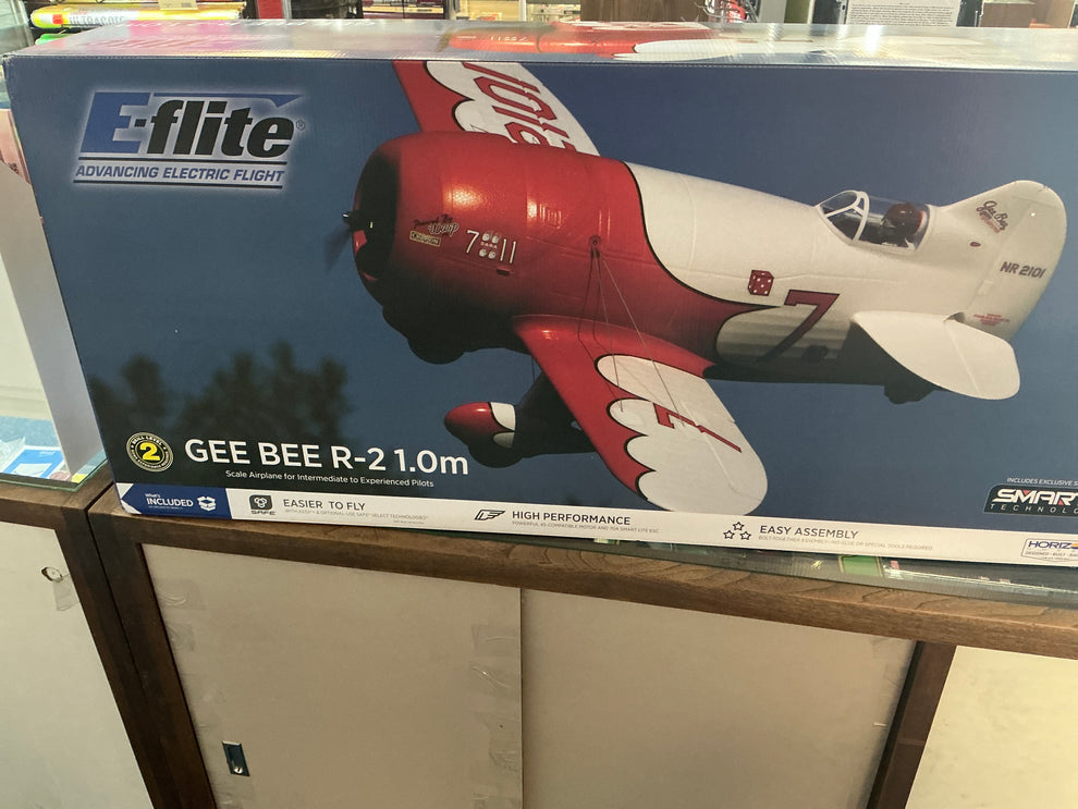 Gee Bee R-2 1.0M BNF Basic with AS3X/SAFE – Central Hobbies