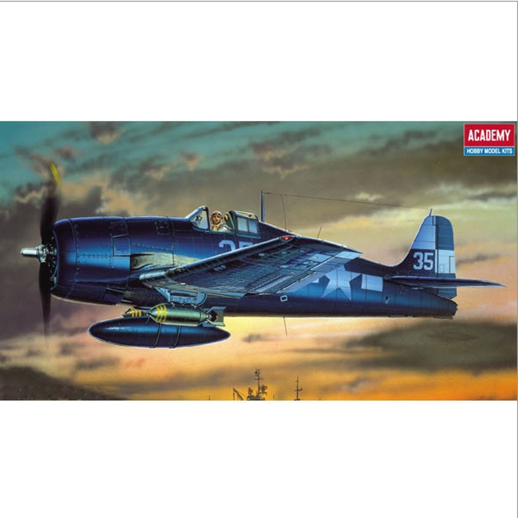 ACADEMY 1/72 F6F-3/5 HELLCAT USA – Central Hobbies