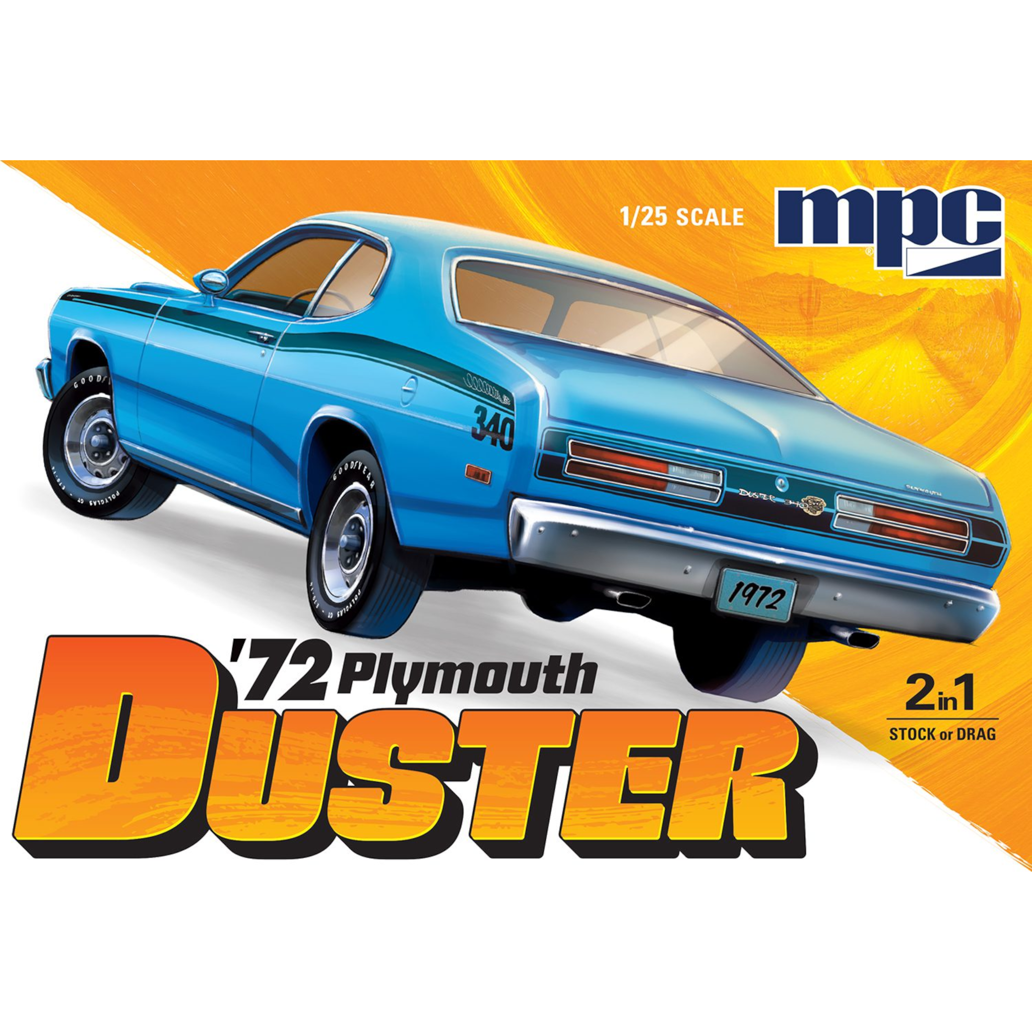 MPC 1/24 '72 PLYMOUTH DUSTER – Central Hobbies
