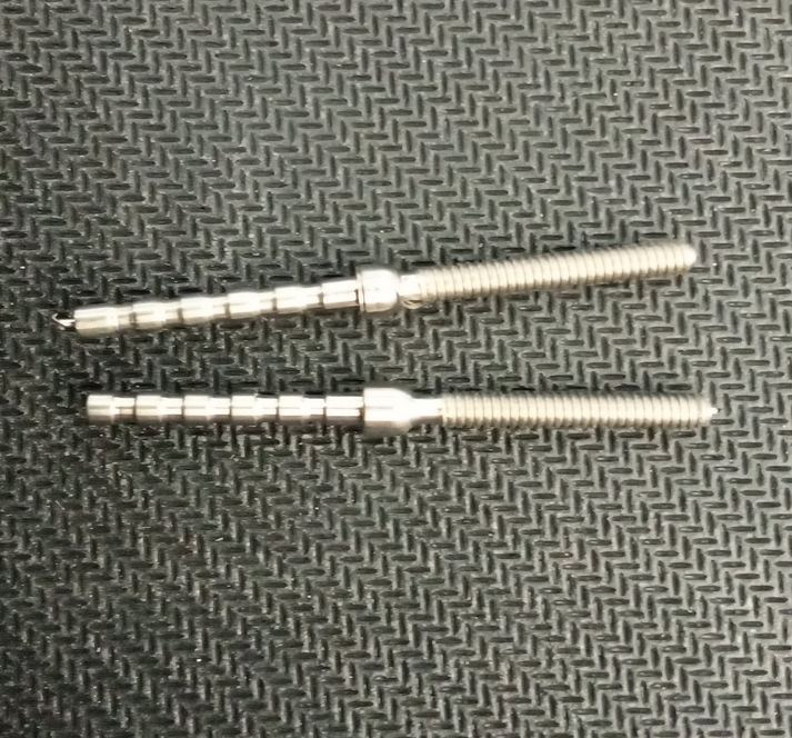 CENTRAL HOBBIES TITANIUM THREADED ENDS FOR THE CHMROD35 PUSH RODS ...