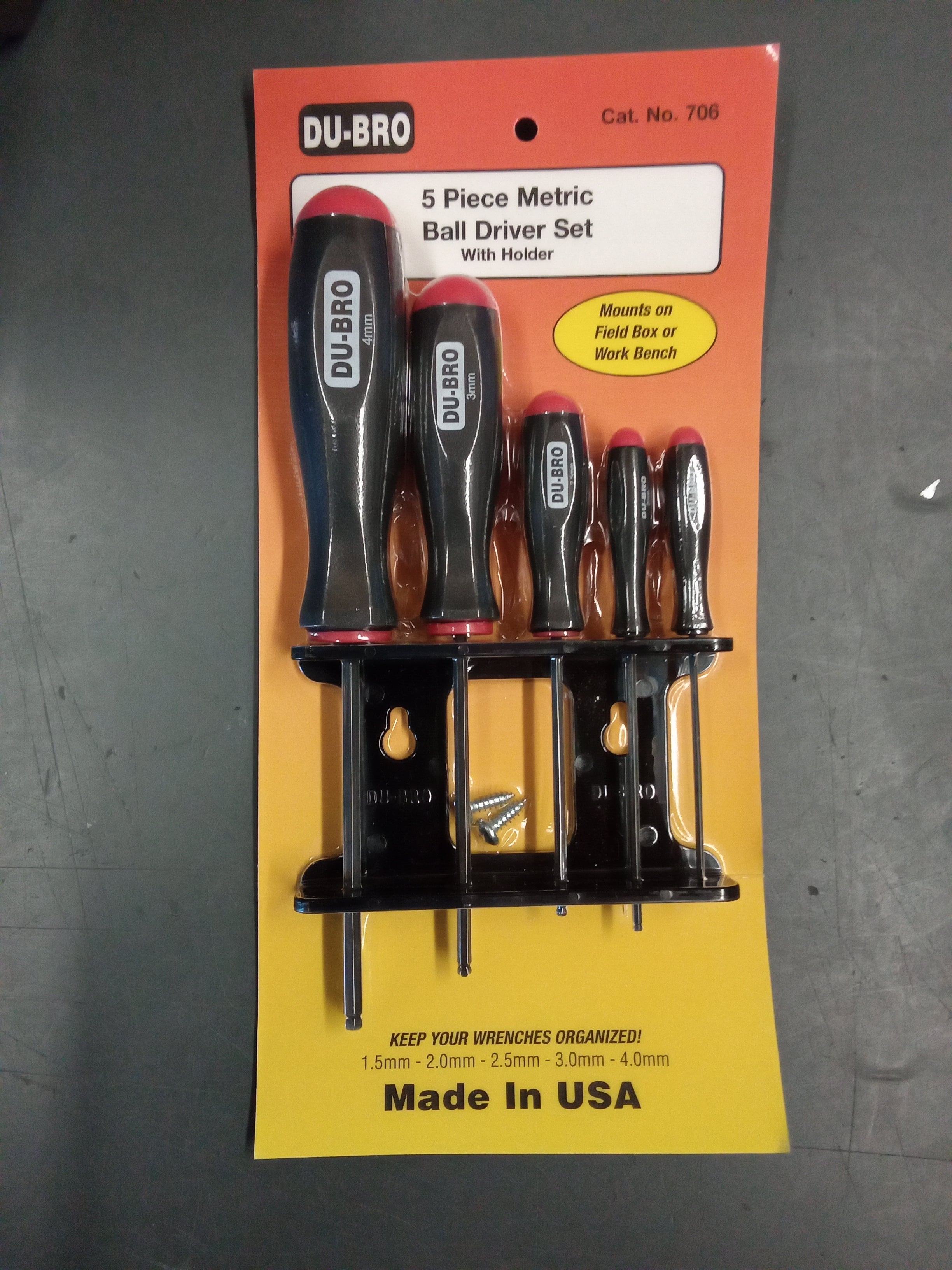 BALL DRIVER METRIC 5 PCE – Central Hobbies